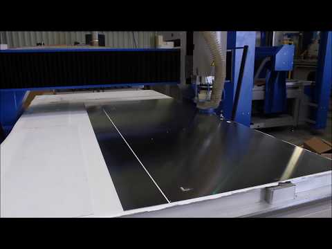 MECAPRO 3015 pour la découpe de tôles aluminium par Mécanuméric